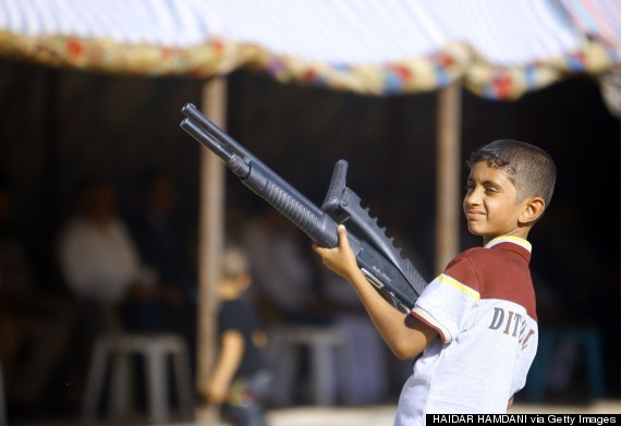 Iraq, Syria and Gaza Pictures Reveal Grim Reality Of Kids At War