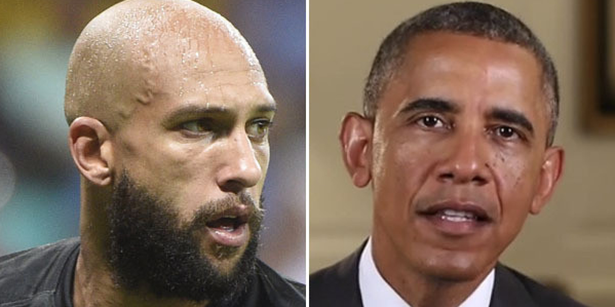 Tim Howard And His Parents