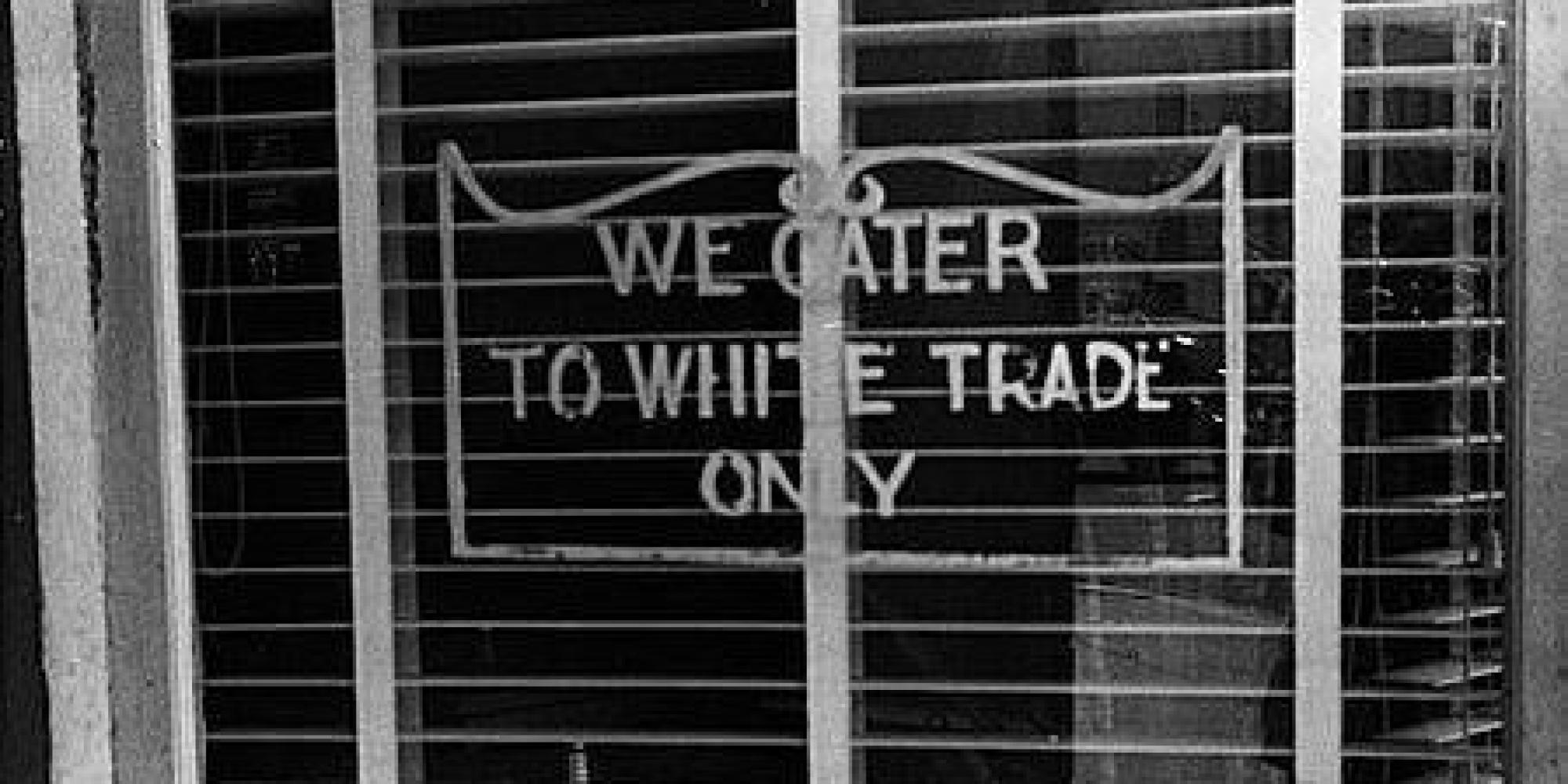 End Discrimination Sign 1944