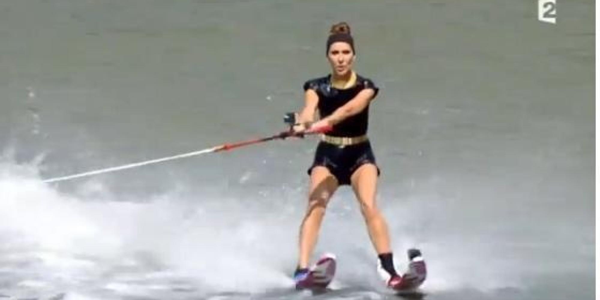 Celine Dion Water-Skis To 'L'Ete Indien' TV Show Set Like A Boss (VIDEO)