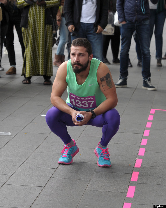 Shia LaBeouf Runs Around Amsterdam Museum 144 Times In The Name Of Art ...