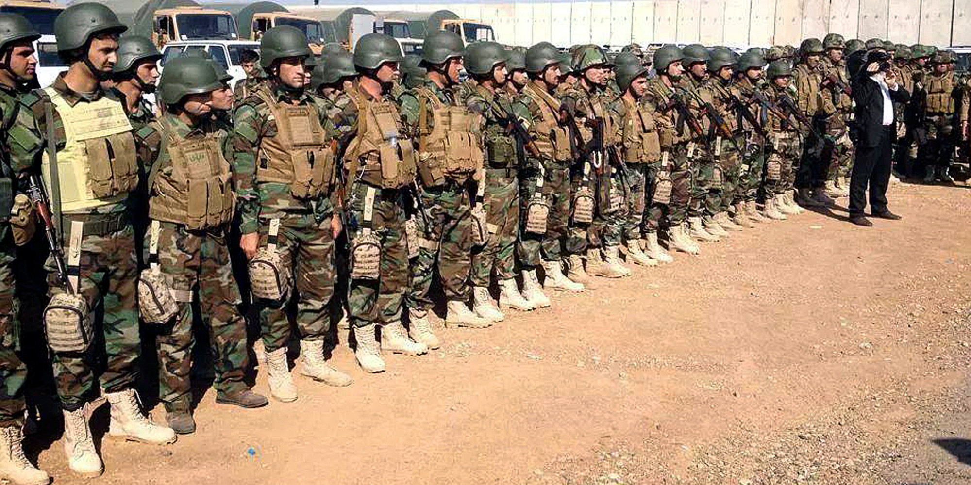 Iraqi Kurdish Peshmerga Head To Syria's Kobani | HuffPost