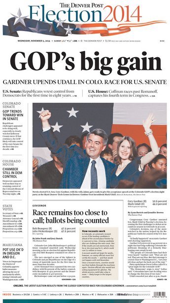 Here's How Newspapers Covered The Midterm Election Results | HuffPost ...