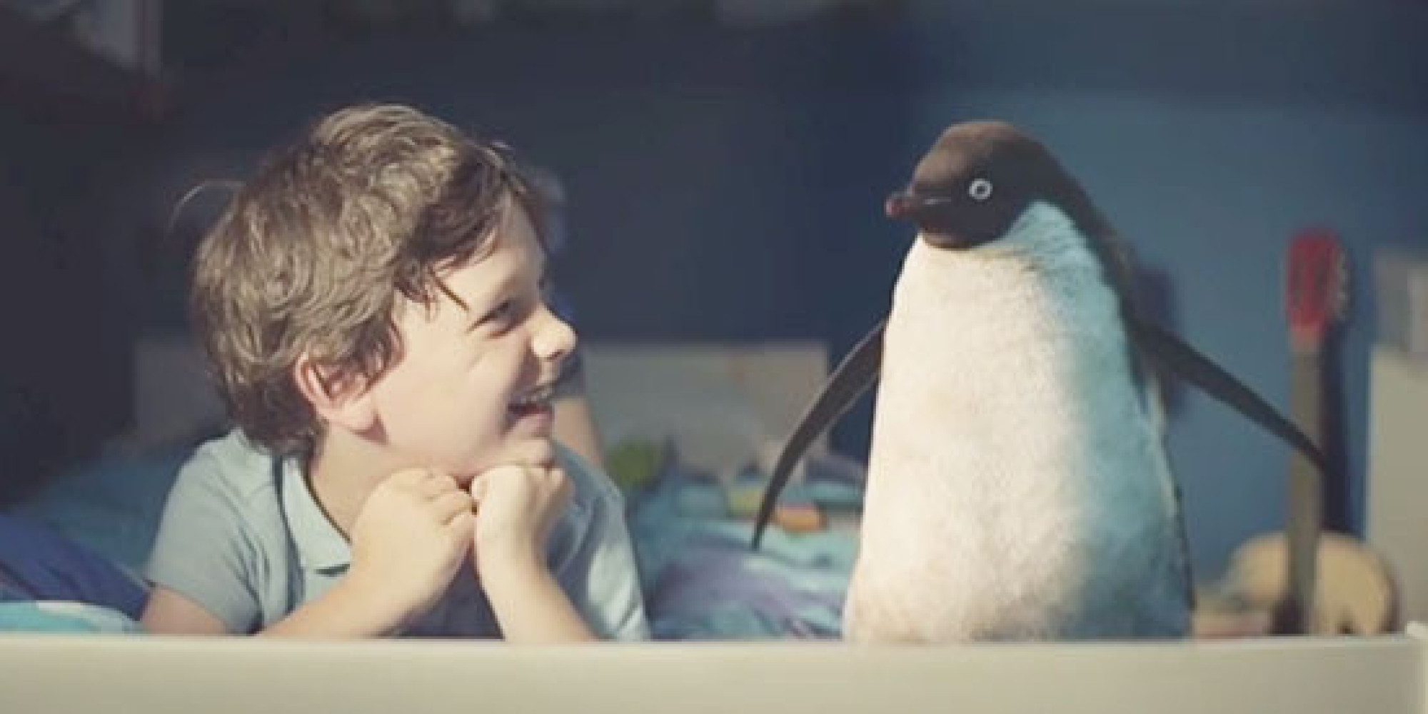 This Adorable Holiday Ad Starring A Penguin Just Waddled Right Into Our ...
