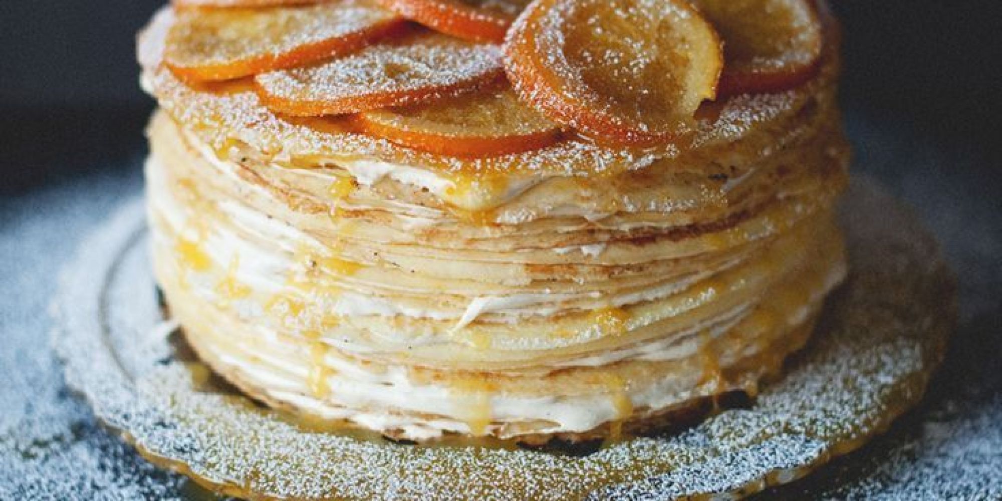This Crepe Suzette Cake May Be The Most Stunning Dessert You See All ...