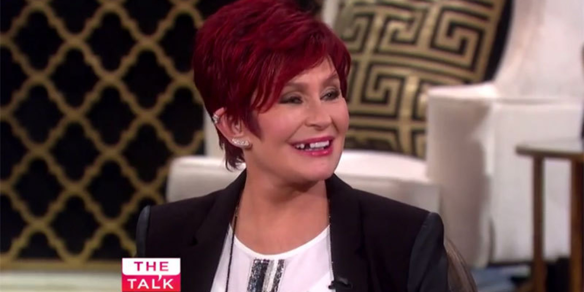 The Talk Sharon Osbourne Hairstyle