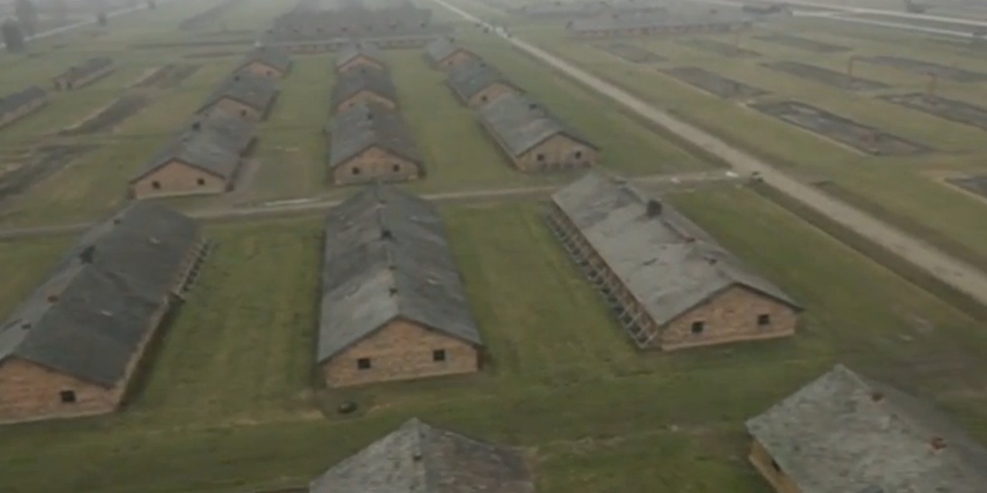 Holocaust Memorial Day: Drone Shows Huge Size Of Auschwitz Death Camp ...