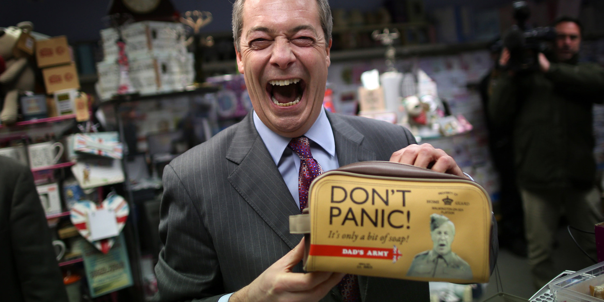 Nigel Farage's Smile Makes Him an Irresistible Political Communicator ...
