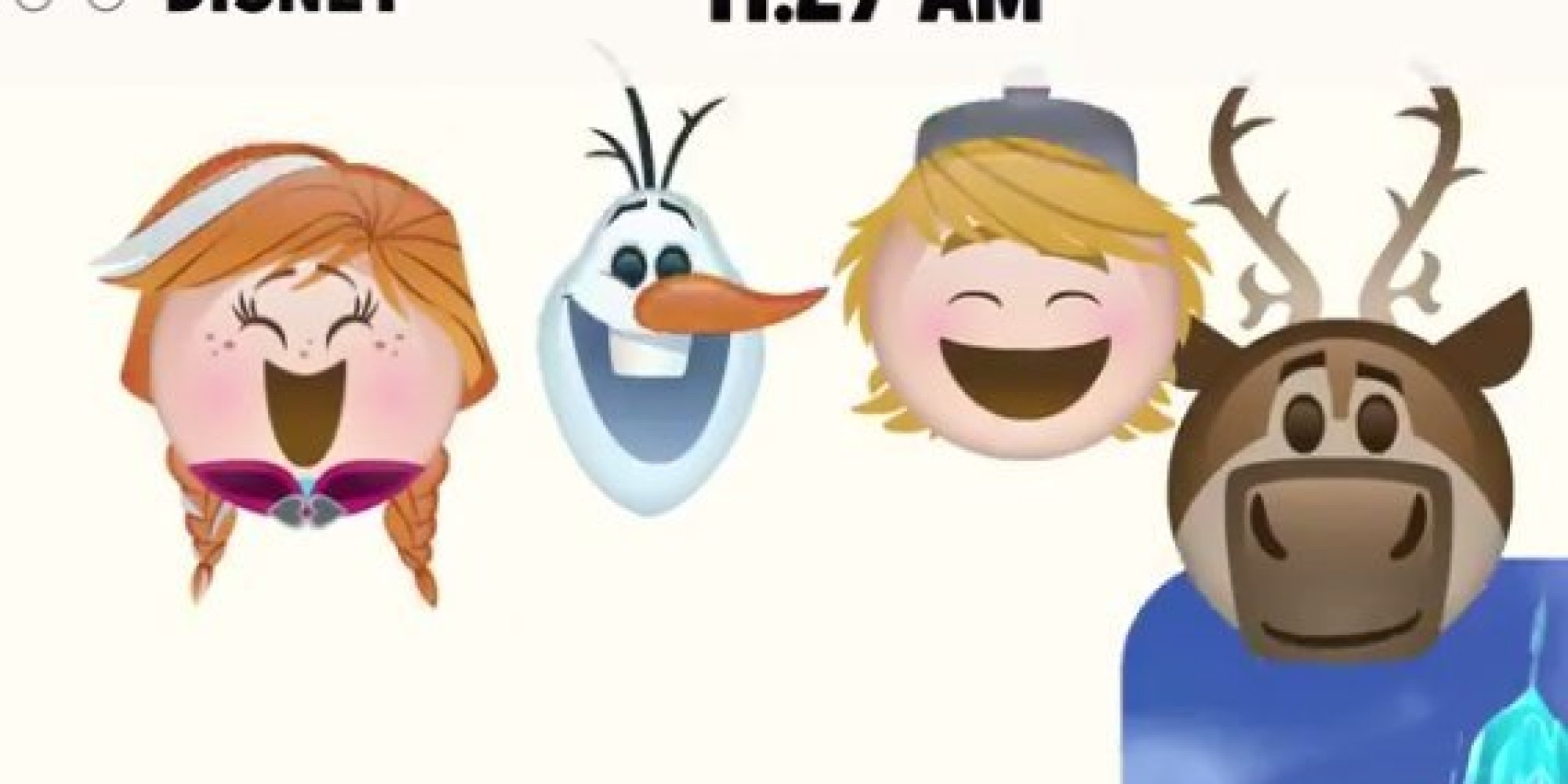 Frozen Emoticon Disney
