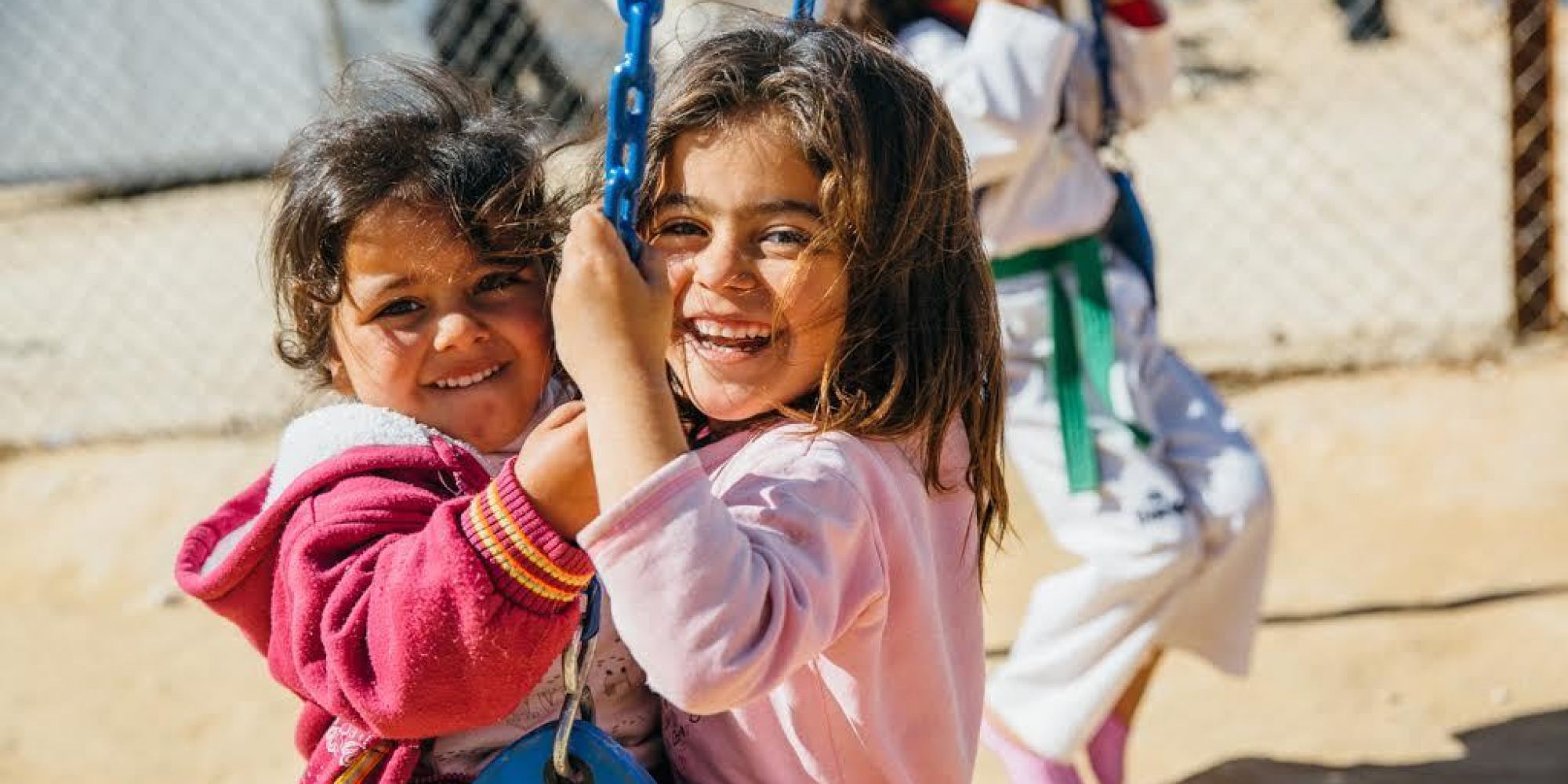 Happy Syrian Children