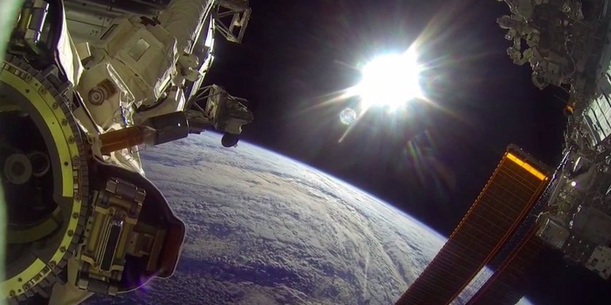 NASA Astronauts' GoPro Captures Out-Of-This-World Footage During ISS ...