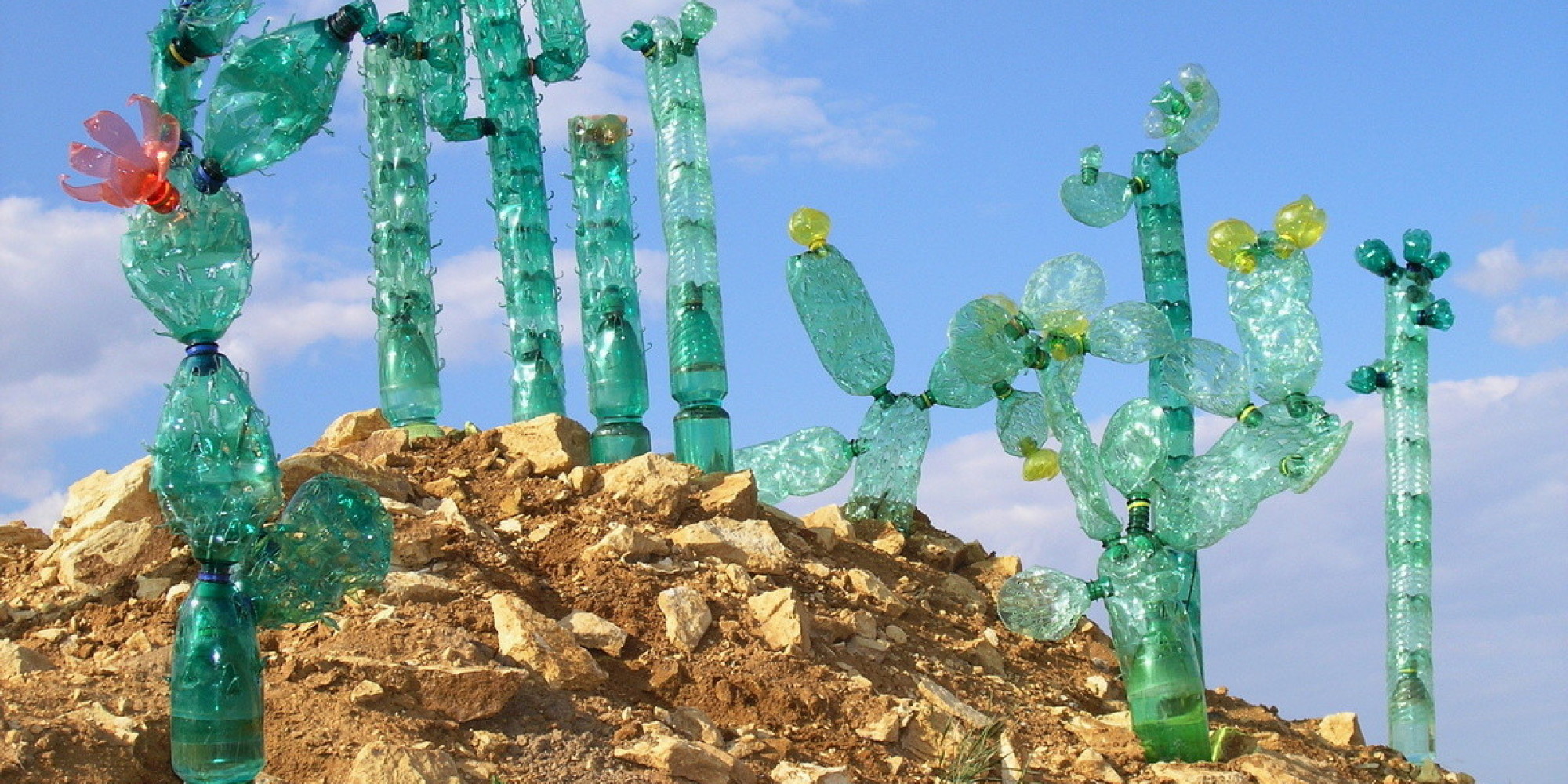 An Artist's Visionary Plastic Bottle Sculptures Offer A New Perspective ...