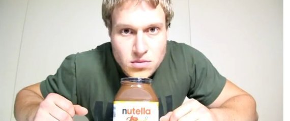Man Eats Entire Jar Of Nutella In One Sitting (VIDEO)