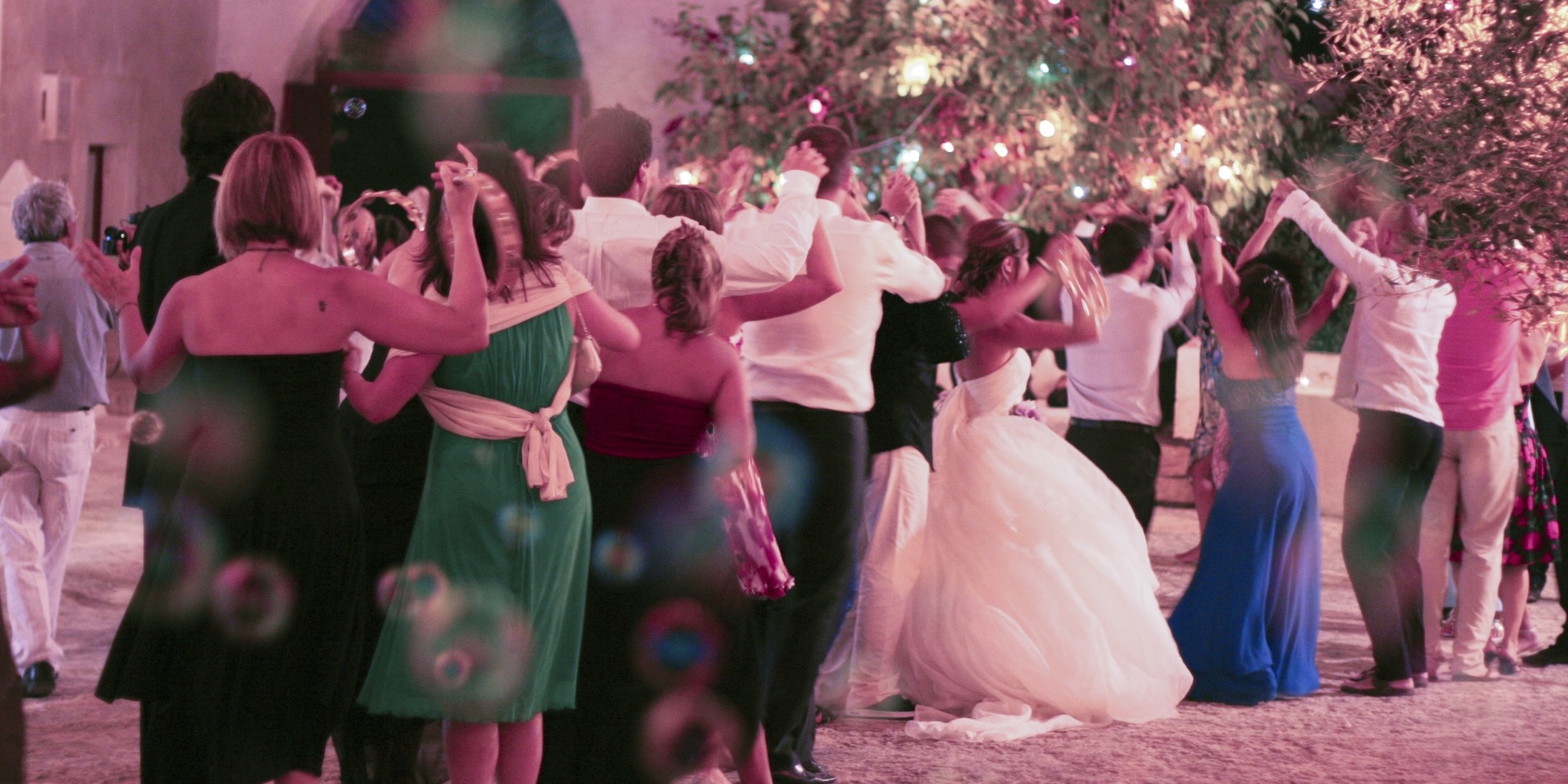 Couple Dancing At Wedding