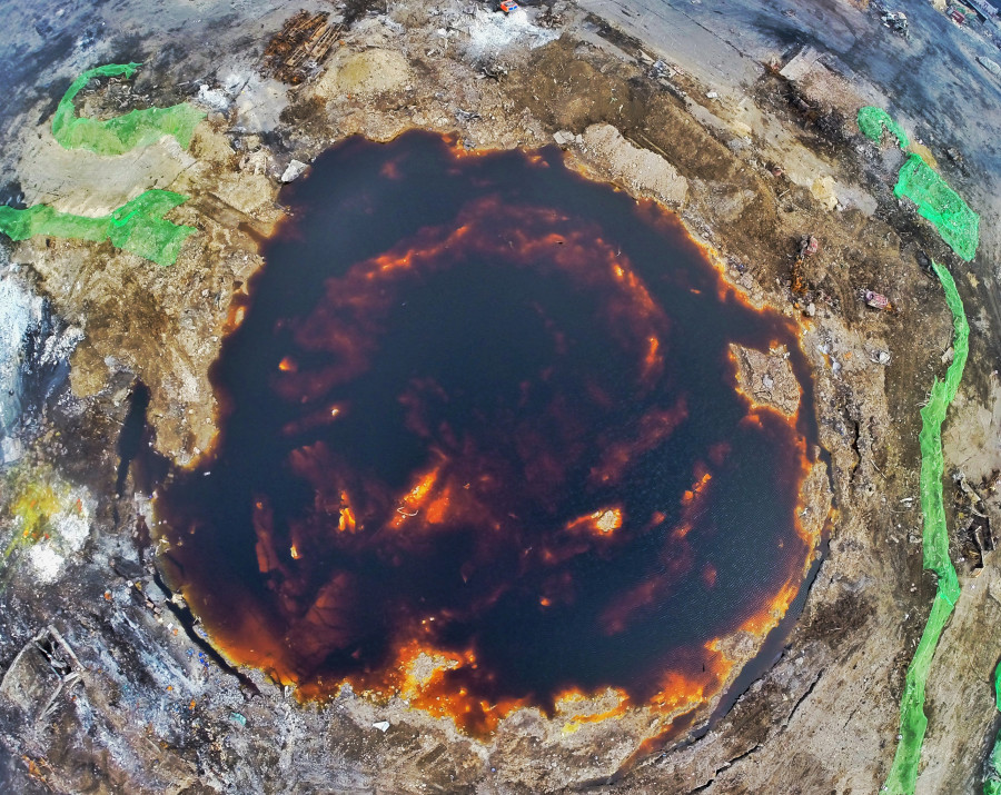 Tianjin Blast: Monumental Clean Up Of Disaster Caught In Astonishing ...