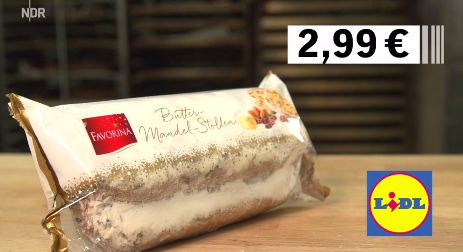 Discounter-Stollen im Test: So schmecken die Christstollen von Aldi und ...