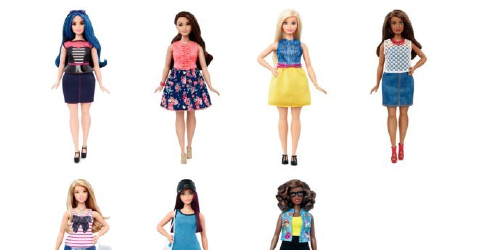 Mattel Unveils Three New Barbie Body Types