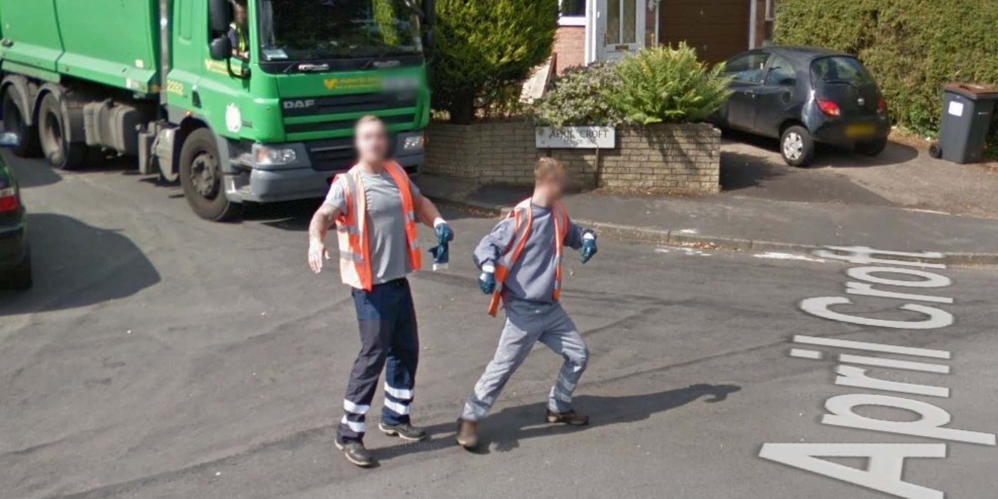 Birmingham Dancing Bin Men Caught On Google Street View 'Reminds People ...