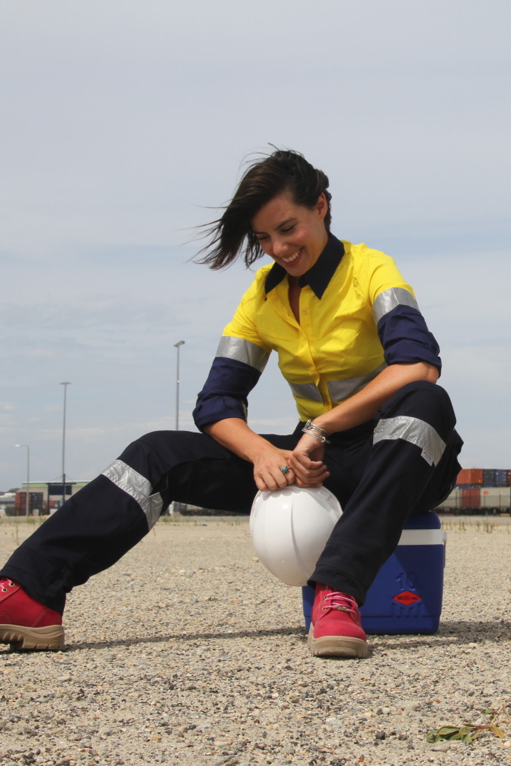 Making A Maternity Shirt For Women In Mining Earned Kym Clark A Hall Of ...