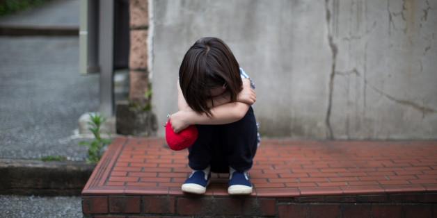 Sad Mexican Children