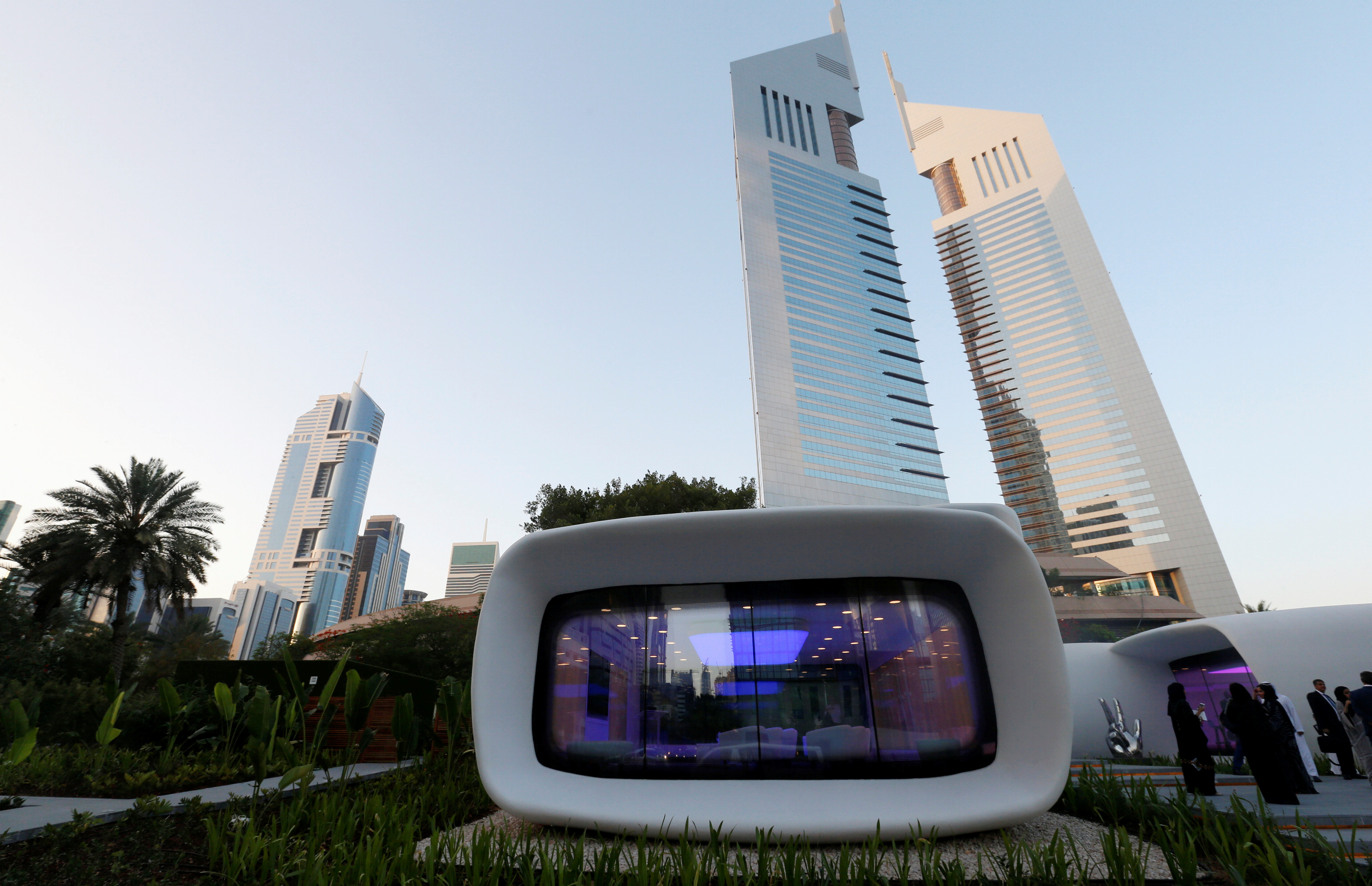 Pictures: World's First 3D Printed Building In Dubai