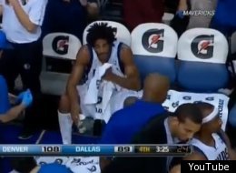 Sean Williams Vomits: Mavericks Player Pukes On Sideline During Game ...