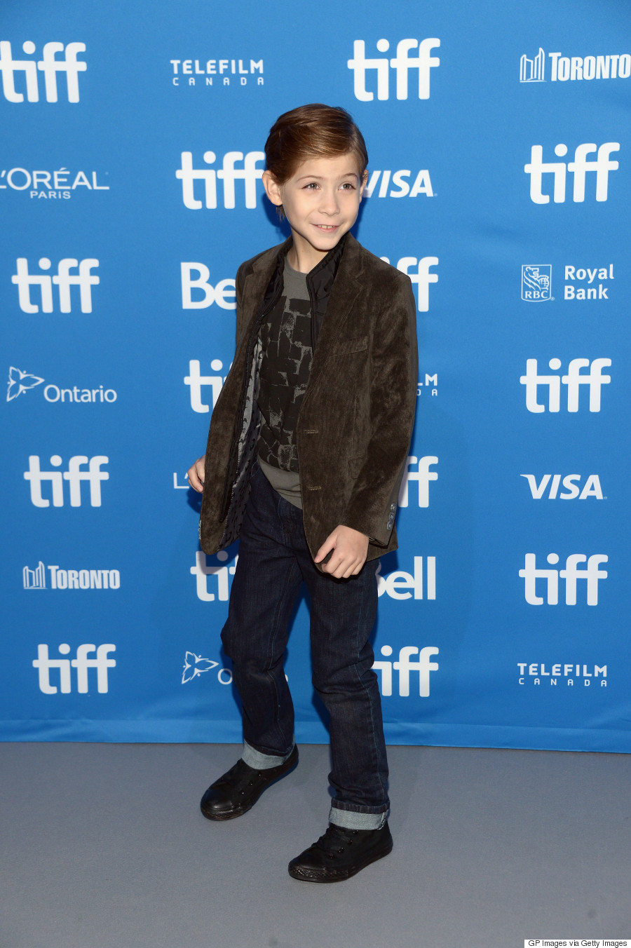 TIFF 2016: Jacob Tremblay Charms In Adorable Sweater On The Red Carpet