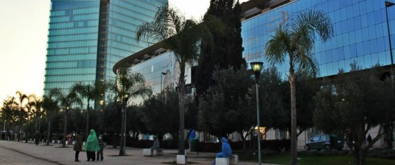 Le quartier Hay Riad de Rabat, ses belles avenues... et ses trottoirs ...