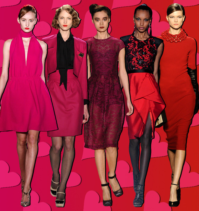 New York Fashion Week Fall 2012 Gets Hot With Red And Pink At Thakoon ...