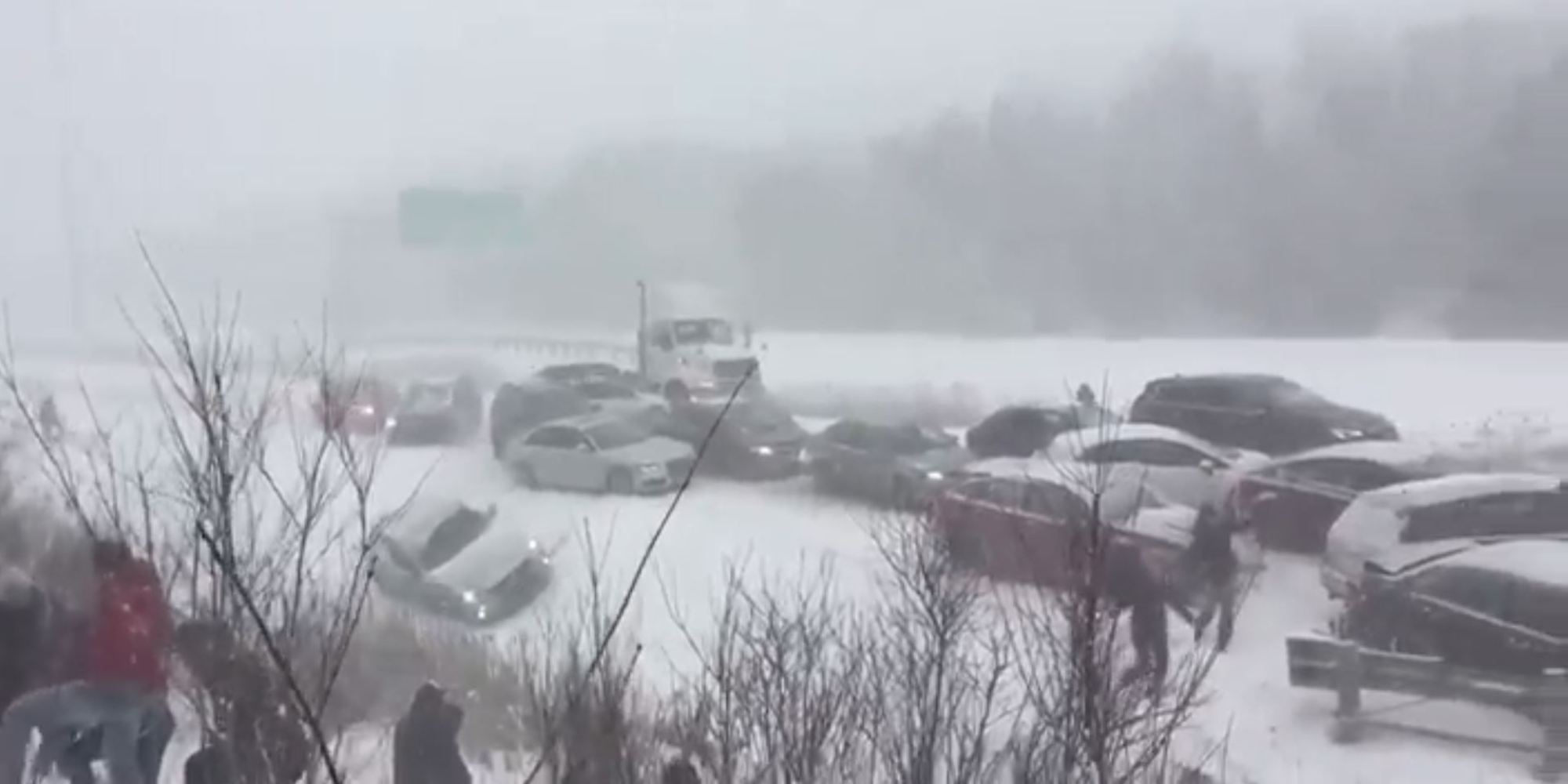 Quebec Slammed With Severe Winter Storm
