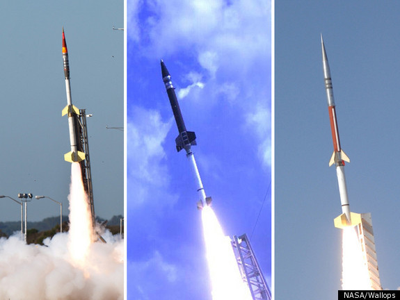 NASA Rocket Barrage, Five Launches In Five Minutes, May Yield ...