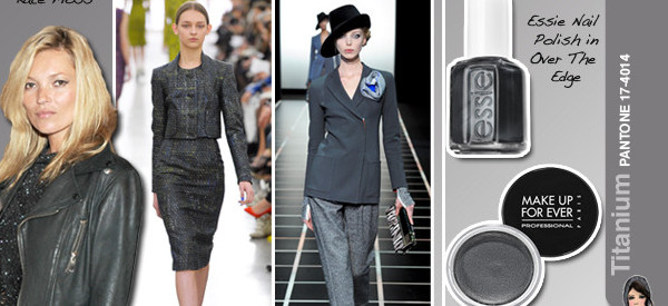 Pantone Titanium #17-4014 And The Fashion And Beauty Trends That Match ...