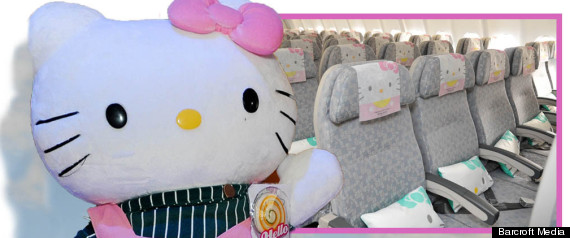 Hello Kitty, Taiwan's Eva Air Offers Sanrio Kitten-Themed Flights ...