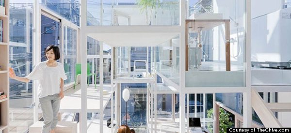 Glass House In Tokyo Is Completely Transparent