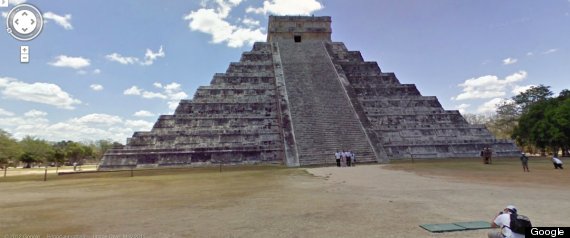 Les photos panoramiques des pyramides mexicaines sur Google street view ...
