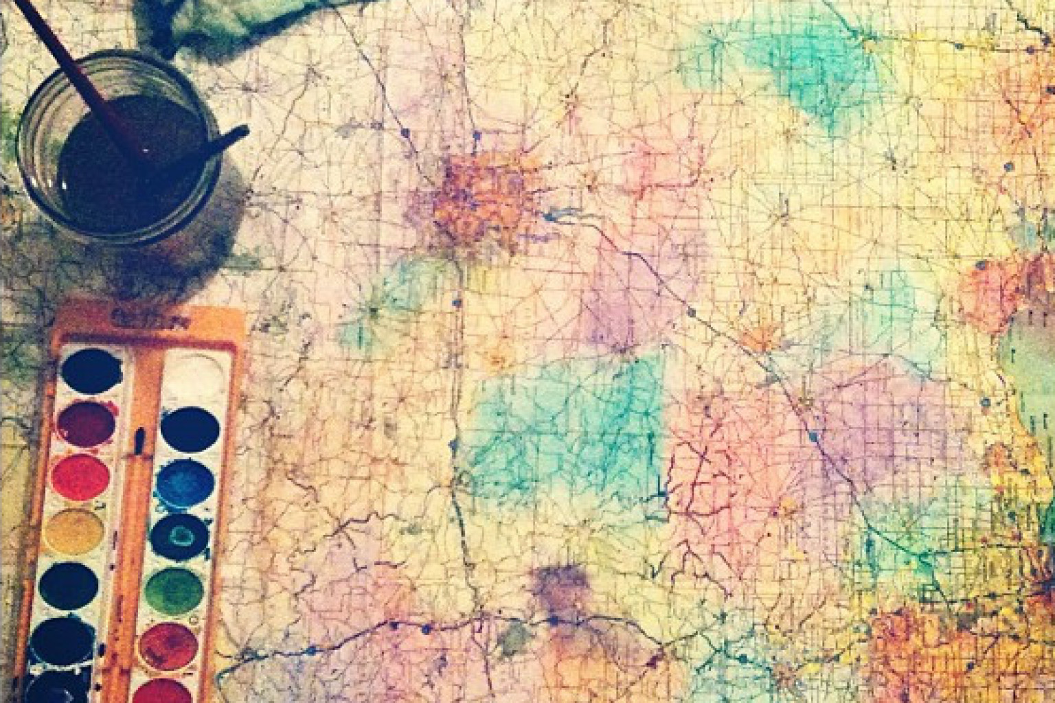 Funky Maps Ideas Illustrated Map Map Crafts Map Art | My XXX Hot Girl