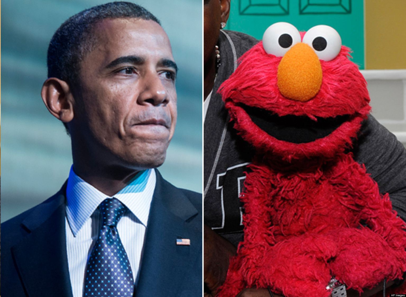 Obama: 'Elmo, You Better Make A Run For It!' (VIDEO) | HuffPost