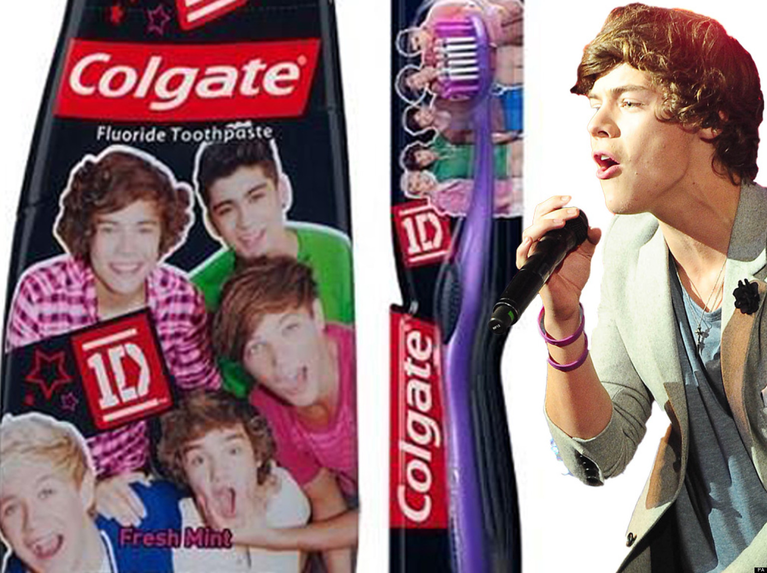 One Direction Colgate Range: Boyband Launch Their Own Toothbrushes And ...