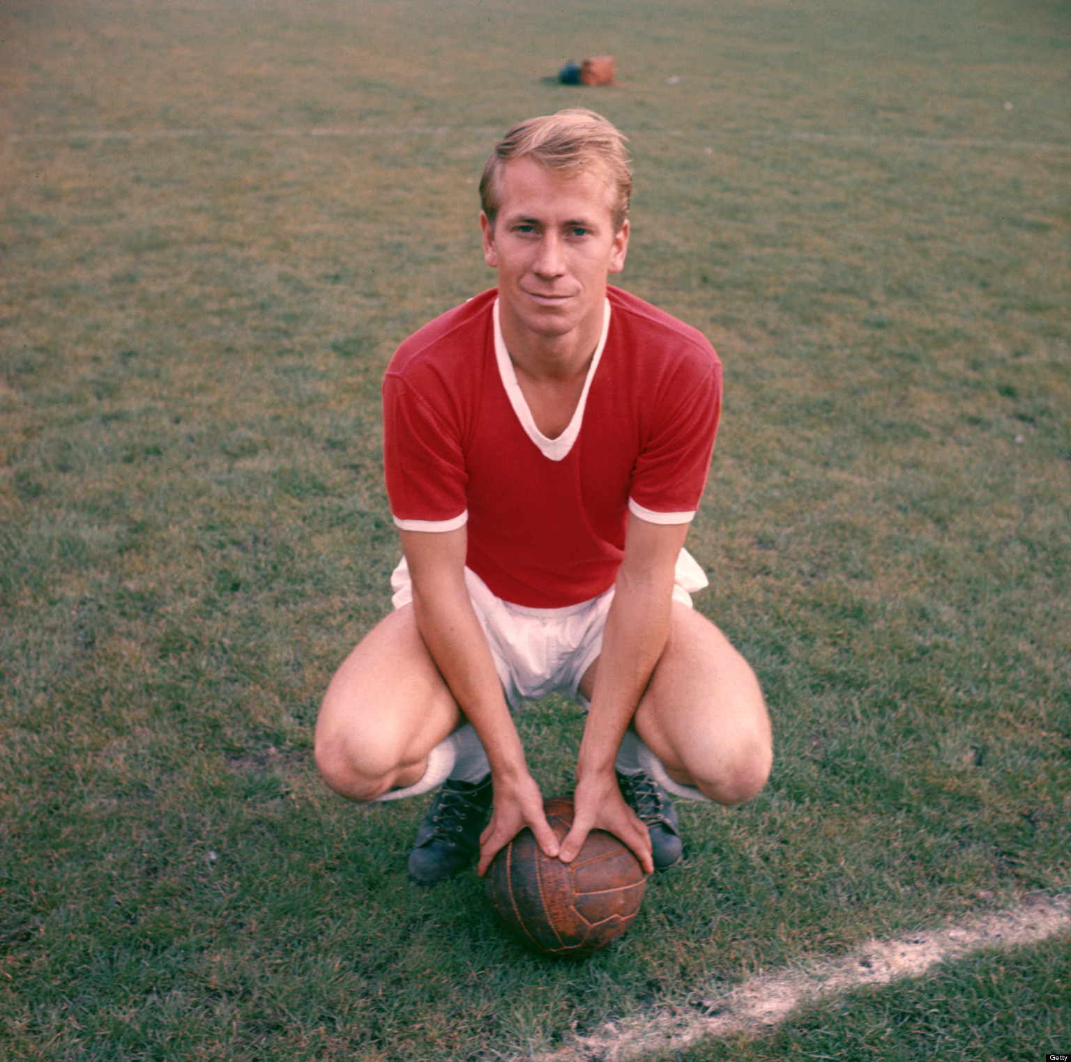 Sir Bobby Charlton, Manchester United And England Legend, Celebrates ...