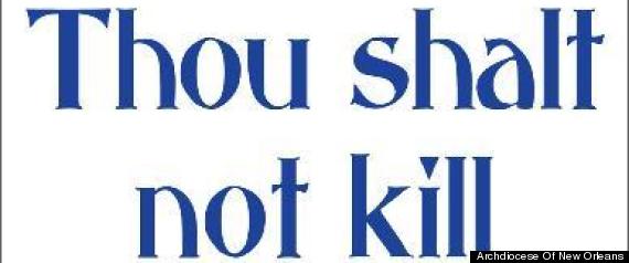 New Orleans Archdiocese Responds to Murder Rates With 'Thou Shalt Not ...