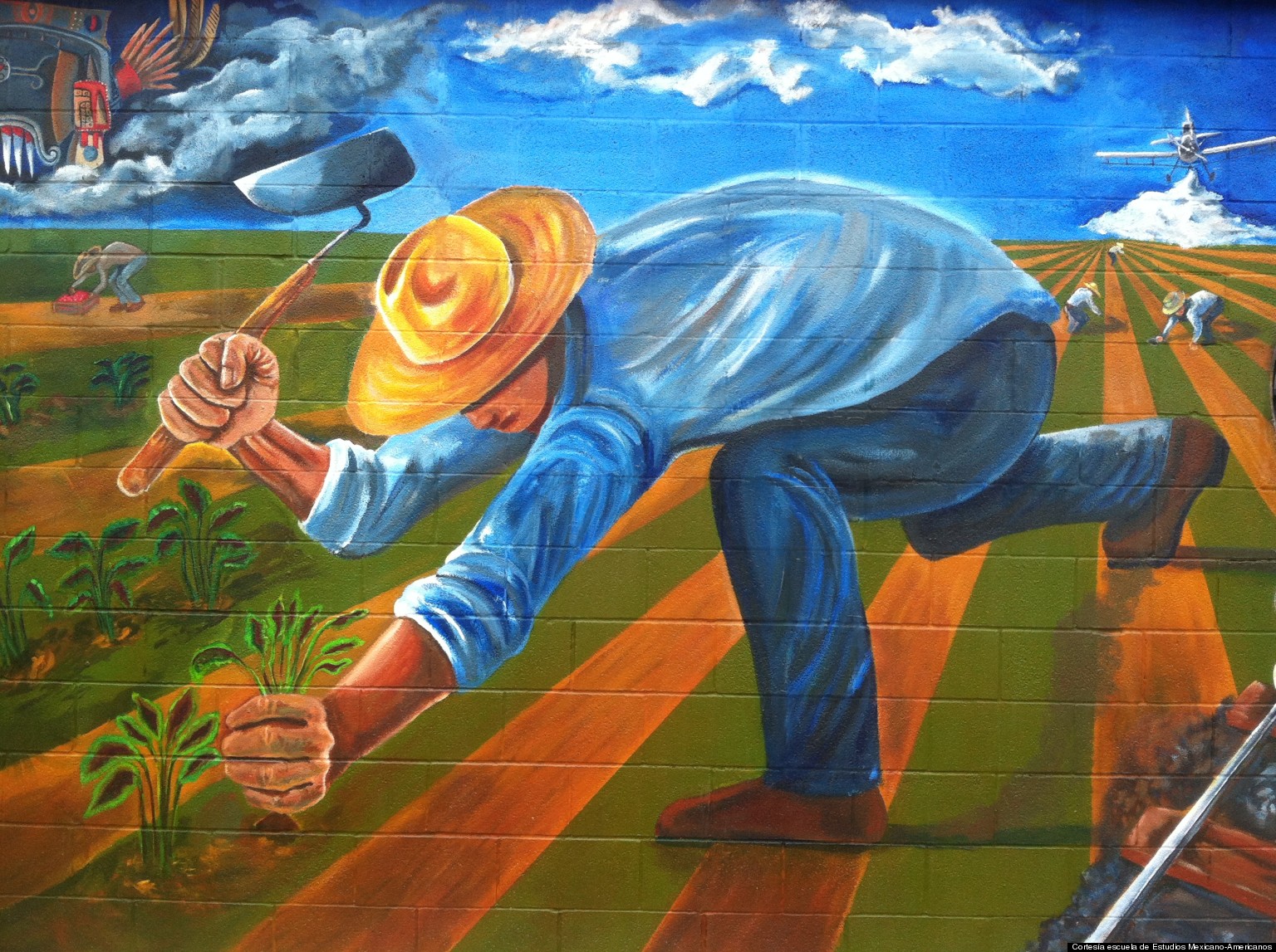 Mural para honrar labor de braceros en Texas | HuffPost