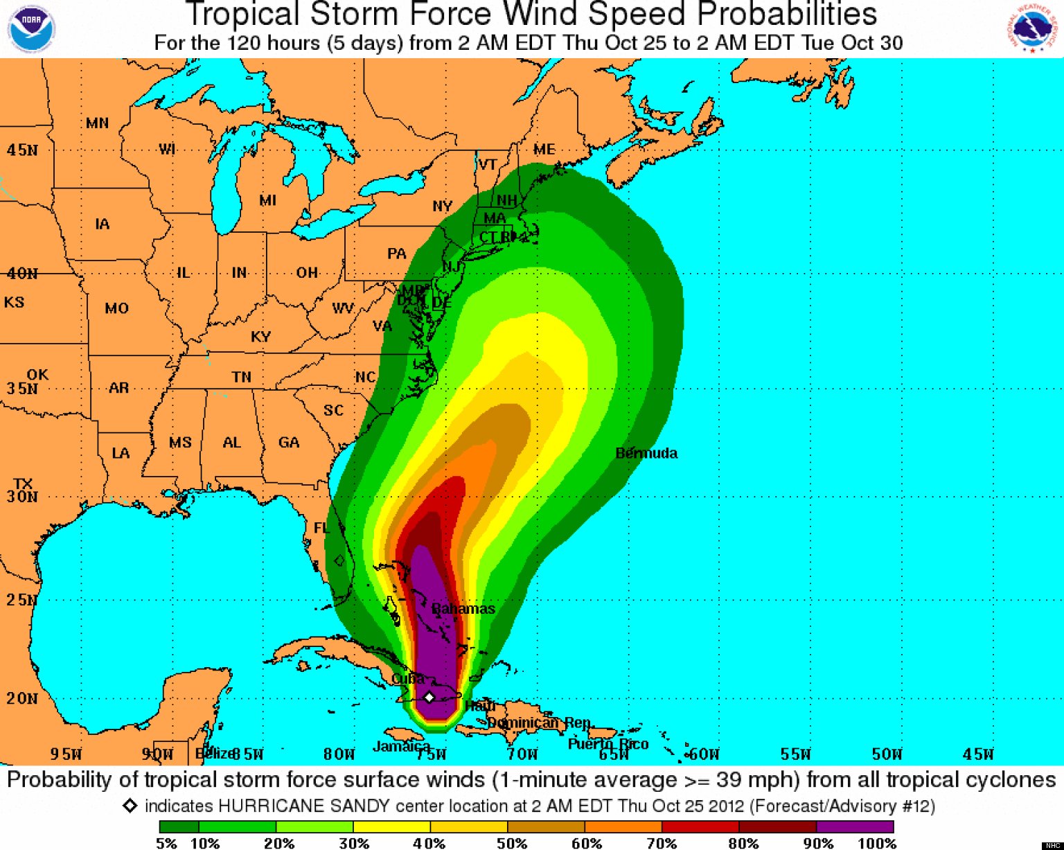Hurricane Sandy Forecast (Updates)