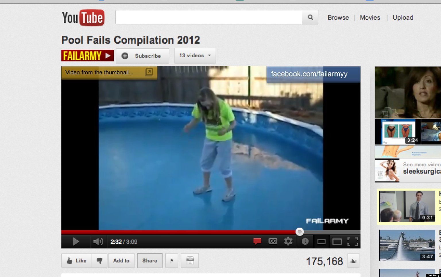 Pool FAIL Compilation: 2012's Most Cringe-Worthy Poolside Mishaps ...