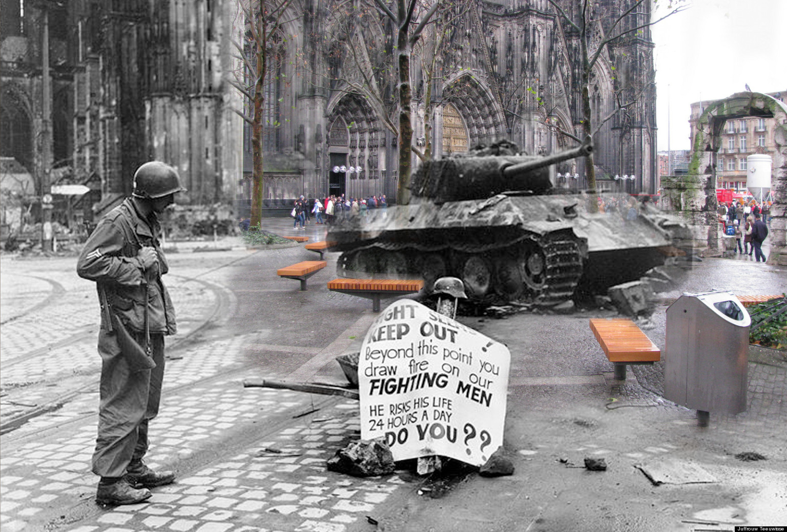 Jo Hedwig Teeuwisse's 'Ghosts Of War' World War 2 Photos (PICTURES)