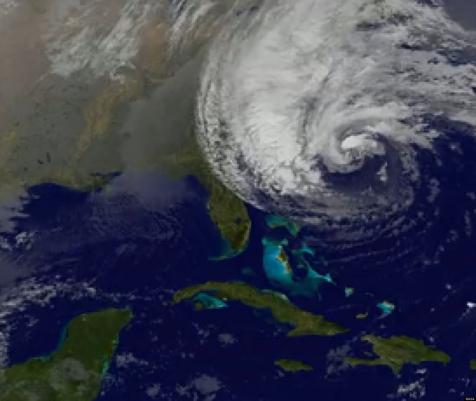 Sandy From Space: NASA Time Lapse Captures Life And Death Of Superstorm ...