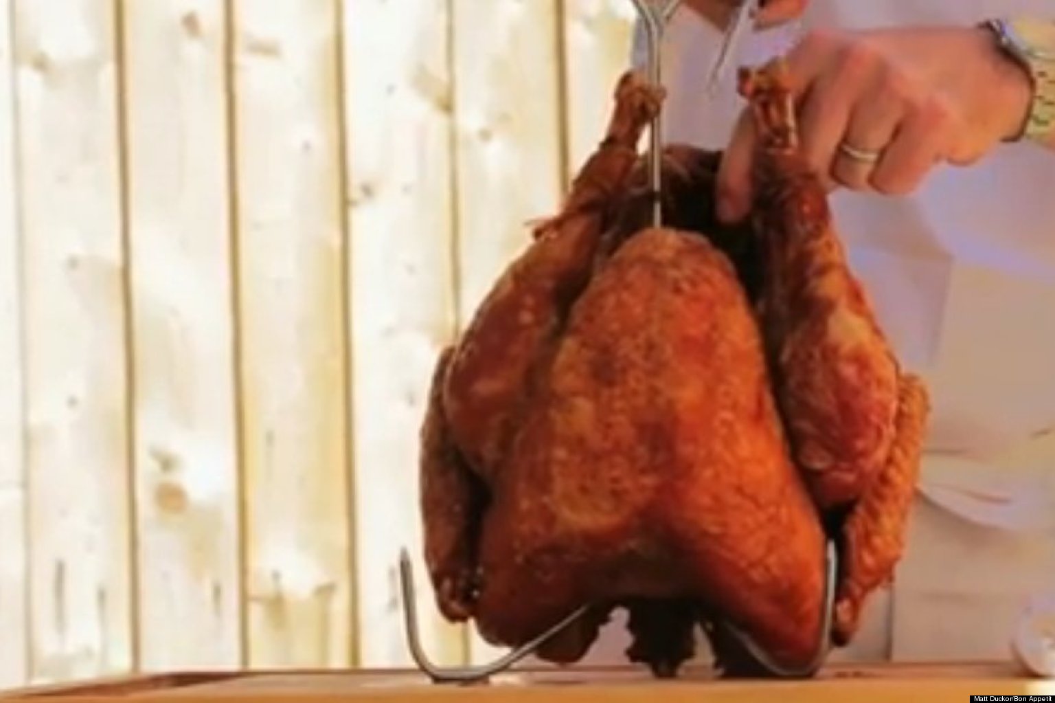 Deep Fried Turkey With Sam Sifton And Bon Appetit (VIDEO) | HuffPost
