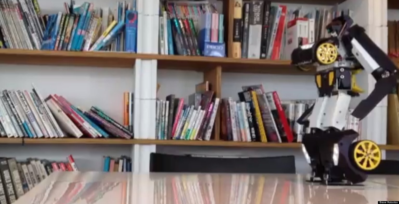 Brave Robotics Creates Fully-Working Transformer Robot | HuffPost UK