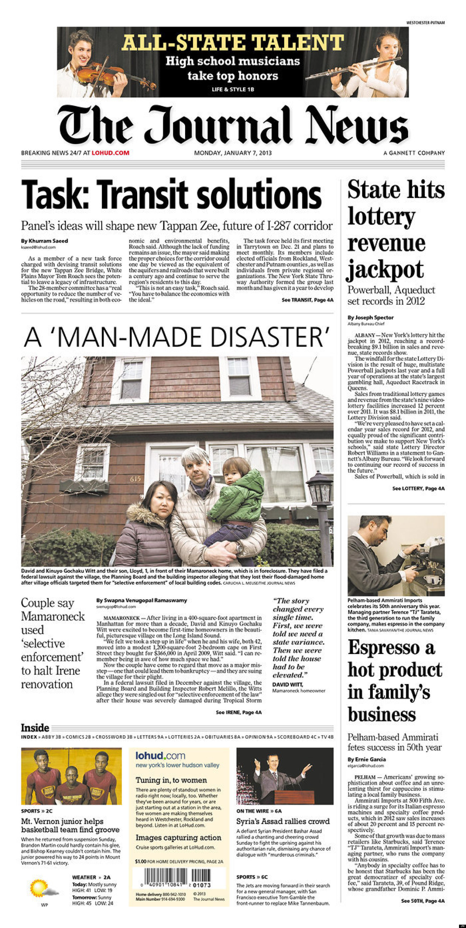 Journal News Gun Map Leads To Death Threats, White Powder Scares For ...