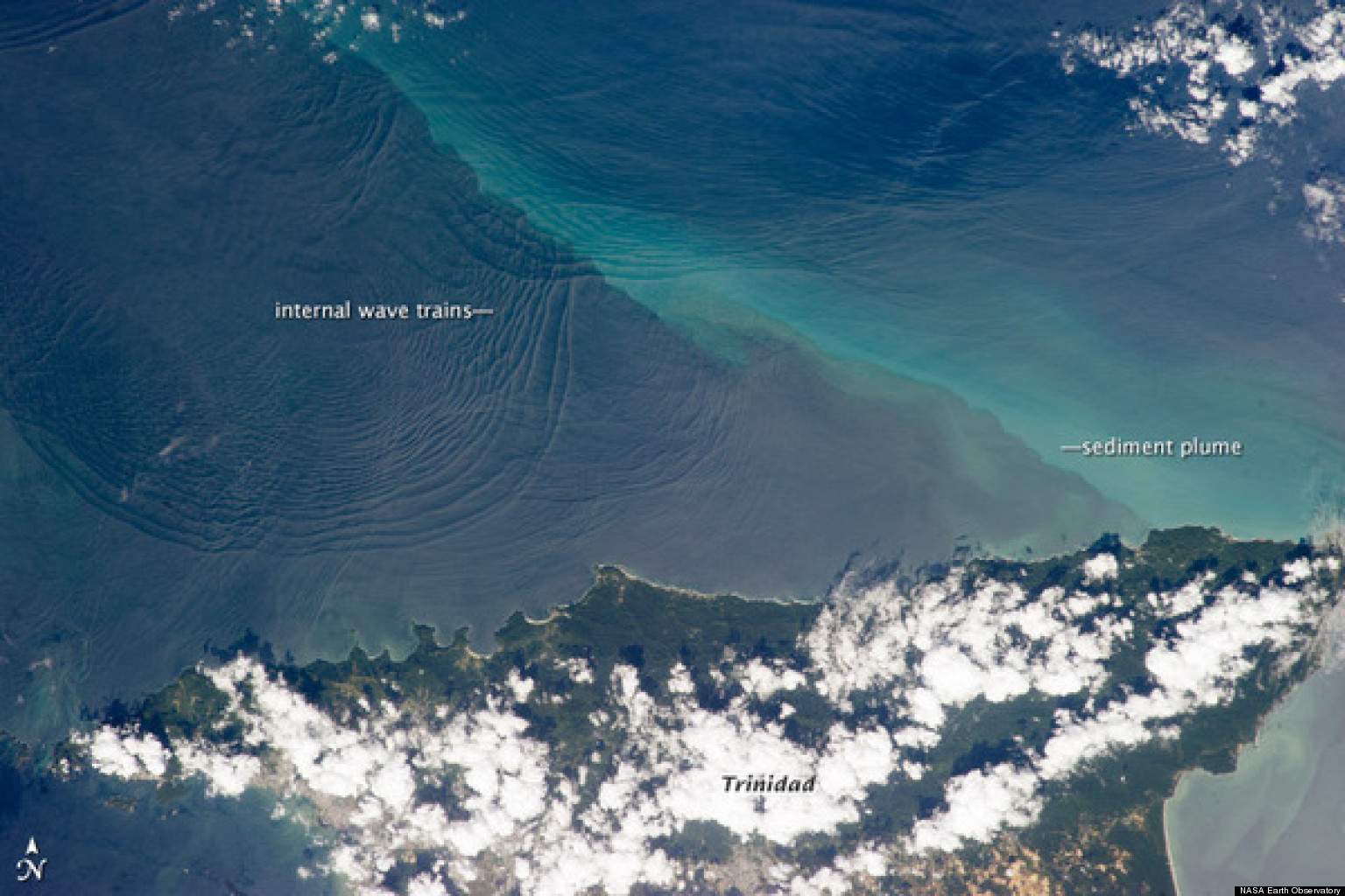 Internal Ocean Waves Spotted From Outer Space (PHOTO) | HuffPost