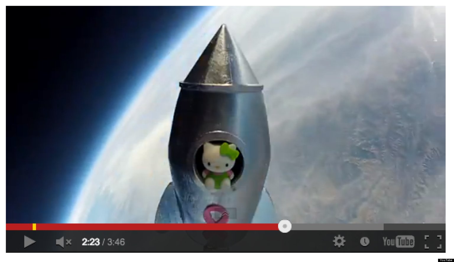 Girl And Father Launch Hello Kitty Into Space (VIDEO) | HuffPost UK